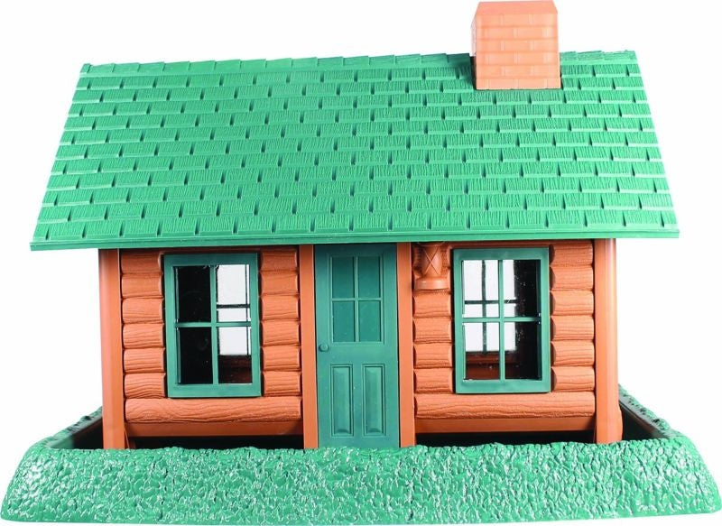 Village Collection Log Cabin Bird Feeder – Pet-Galaxy-us