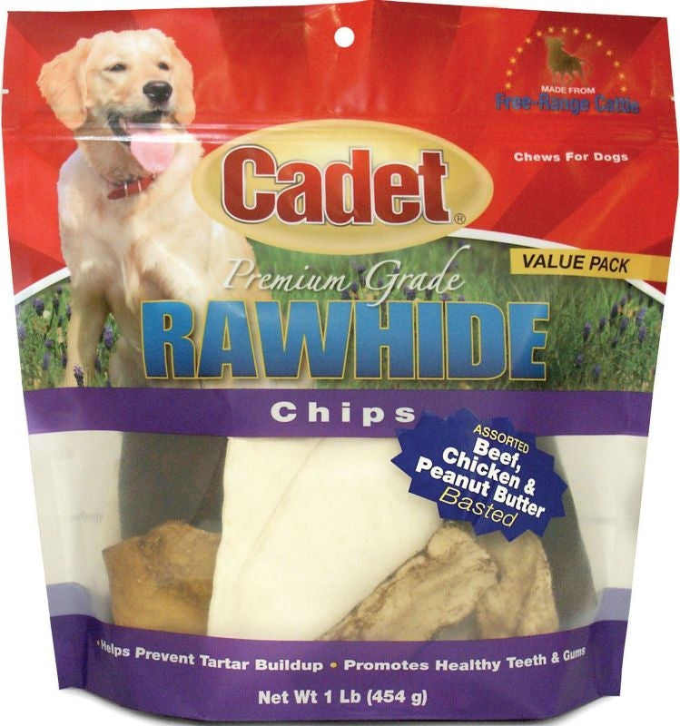 Ims Trading Rawhide Basted Chips Value Pk 1lb – Pet-Galaxy-us